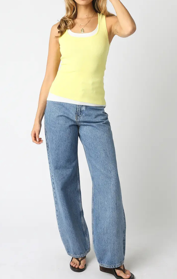 Jordyn Layered Tank – Mint