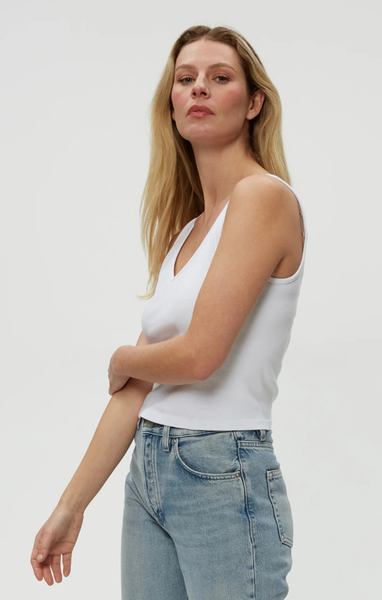 Sloan V Neck Tank – Mint